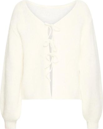 Ichi Ichi, Femme, Pulls, Blanc, Taille: 36 FR Cardigans