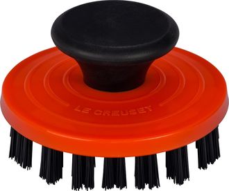 LE CREUSET Le Creuset Grillpfannenb&uuml;rste aus Nylon, Gusseisen, 8,9 cm, Flamme