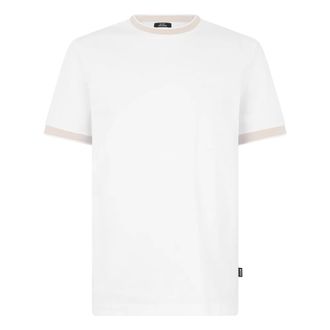 HUGO BOSS T-shirt H-Tessler 200 - Homme - Tops - Blanc - Taille: XS