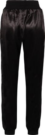 Dsquared2 Womens Black Techno Fabric Track Pants Polyester