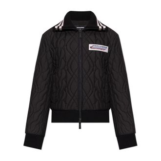 Dsquared2 Veste avec &eacute;cusson logo - Homme - Vestes - Noir - Taille: L