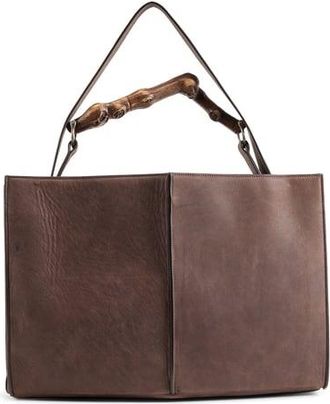 Saison 1865 Sac cabas H&eacute;ritage en cuir