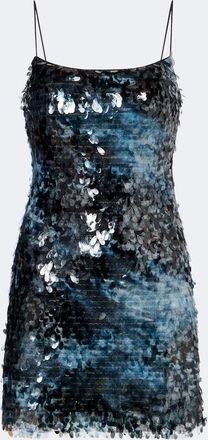 Staud Minikleid Sur mit Pailletten