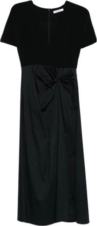 Max Mara Femme, Robes, Noir, Taille: 40 FR Abito in velluto