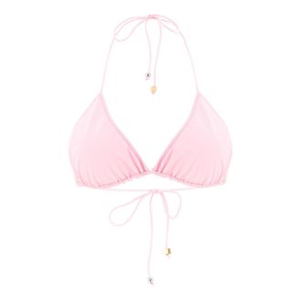 Jacquemus Le Haut De Plage Triangle Bikini Top - - Swimwear - Damen - Rosa - S
