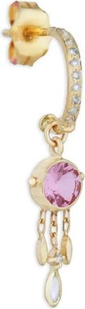 Celine Daoust créole Tourmaline en or 14ct