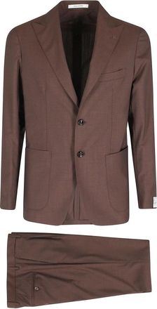 Tagliatore Homme, Costumes, Brun, Taille: L Costume Montecarlo