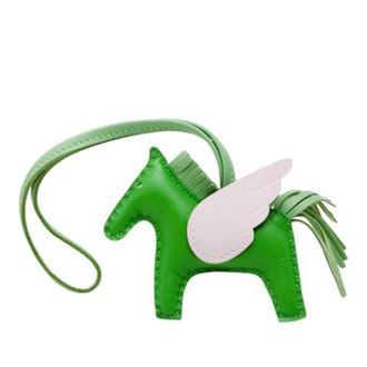Herm&egrave;s Pre-owned Rodeo Pegase Bag Charm - - Pre-owned - Damen - Gr&uuml;n - ONE SIZE