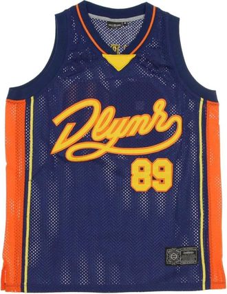 Dolly Noire Blaues Basket Tank Top f&uuml;r M&auml;nner - - Tops - Herren - Blau - L