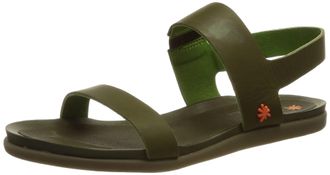 Art 1815 Larissa Flache Sandalen,Khaki,36 EU