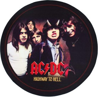 AC/DC Highway to Hell-Foto 50 Teppich, Polyester, Blau, 40 x 60 x 2 cm