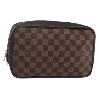 Louis Vuitton Pre-owned Canvas Clutch - - Pre-owned - Damen - Braun - ONE SIZE
