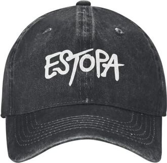 Generic Casquette dHomme, Casquette de Baseball en Jean Estopa Punk Rock Sun Espagnol Hip Hop Chapeaux de Papa Cadeau d&eacute;t&eacute; pour Femmes Casquettes solaires d&eacute;c