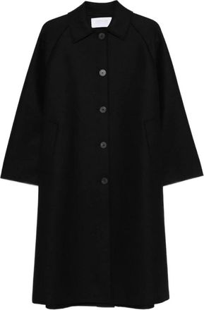 Harris Wharf London Damen, Mäntel, Schwarzk, LGröße