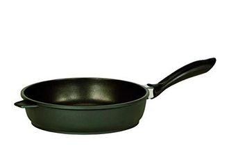 Kr&uuml;ger Karl Kr&uuml;ger Aluguss-Pfanne tief Leipzig, 24 cm, Schwarz