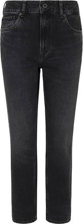 Pepe Jeans London Damen Tapered Hw PL204591 Jeans, Black (Denim-XH7), 26W / 30L