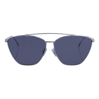 Fendi Sonnenbrille mit Doppelsteg aus Metall - - Accessories - Damen - Grau - ONE SIZE