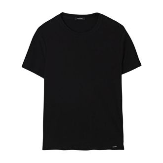 Tom Ford Basic Kurzarm T-Shirt - - Tops - Herren - Schwarzk - S