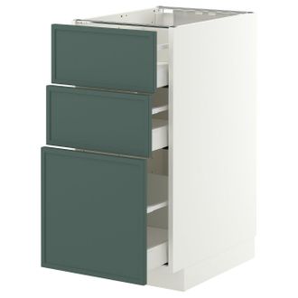 IKEA METOD / MAXIMERA Unterschrank mit 3 Schubladen