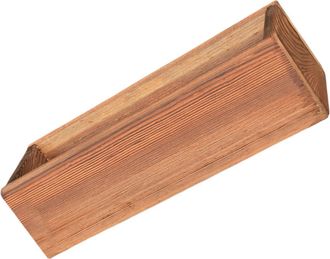 Supvox Blumentopf Rustikaler Pflanzkübel Für Garten Balkon Sukkulenten Topf Aus Zedernholz Mit Und Textur