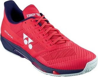 Yonex Hommes Ad Accel AC Chaussures De Tennis Chaussures Toutes Surfaces Corail-Bleu Foncé EU 44 Neu