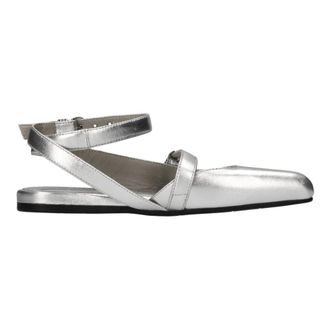 Vic Mati&eacute; Femme, Chaussures, Gris, Taille: 37 EU Ballerines en cuir