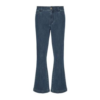 Elena Miro Flare Jeans - - Jeans - Damen - Blau - 2XL