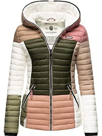 Navahoo Multikulti, Veste matelass&eacute;e pour Dame mi-Saison Naturel Multicolore S