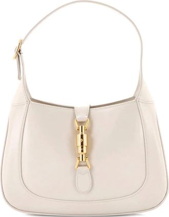 Gucci Jackie 1961 Leather Small hobo bag - Tons neutres
