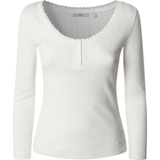 Pepe Jeans London Ramy T-Shirt, Blanc (Mousse Blanche), L Femme