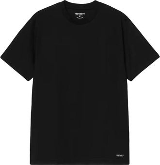 Carhartt Work in Progress T-shirt col rond standard - Homme - Tops - Noir - Taille: S