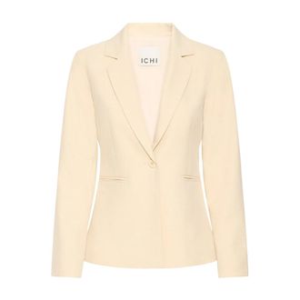 Ichi Blazer - - Jackets - Damen - Beige - M