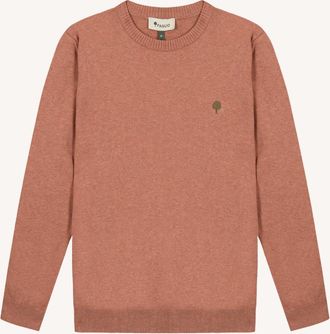 Faguo Pull brique clair coton - MARLY