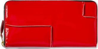 Comme Des Garçons Portemonnaie mit Reißverschluss - Rot