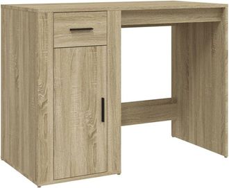 vidaXL Schreibtisch Sonoma-Eiche 100x49x75 cm Holzwerkstoff - Vidaxl