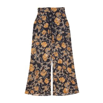 Patrizia Pepe Pantalone in mussola di cotone - - Trousers - Damen - Mehrfarbig - S