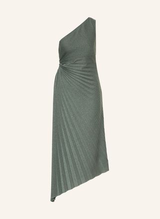 Vera Mont V By Vera Mont Cocktailkleid Mit Plissees Und Glitzergarn gruen