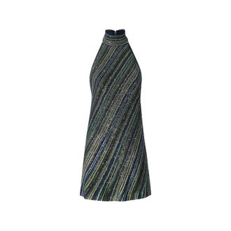 Missoni Strick-Minikleid - - Dresses - Damen - Gr&uuml;n - XS