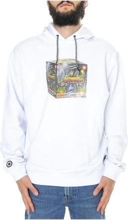 Octopus Homme, Sweatshirts et sweats &agrave; capuche, Blanc, Taille: XL Sweat &agrave; capuche