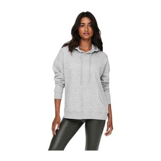 Only Only, Femme, Sweatshirts et sweats &agrave; capuche, Gris, Taille: 44 FR W Feel Life Hood Sweat