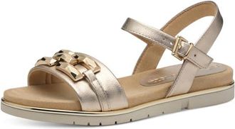 Marco Tozzi Femme Sandale 2-28406-44, Platine, 38 EU