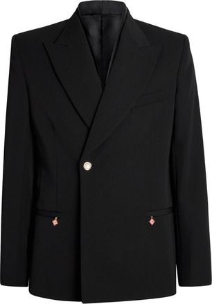 Casablanca Wool Double-Breasted Blazer Size M