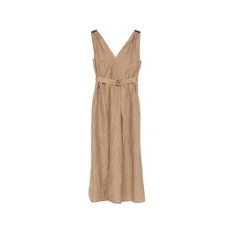 Brunello Cucinelli Damen, Kleider, Beige, LGr&ouml;&szlig;e