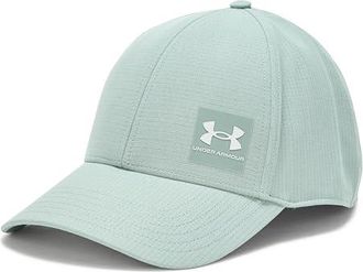 Under Armour Iso-Chill ArmourVent Casquette Stretch pour Homme, (348) Vert silice / / Vert Hydro, M/L