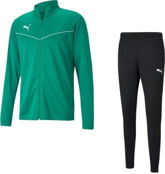 Puma Trainingsanzug | Sportanzug f&uuml;r Herren | M&auml;nner aus DRYCELL Material f&uuml;r dein Training, Gr&ouml;&szlig;e:3XL, Farbe:Gr&uuml;n