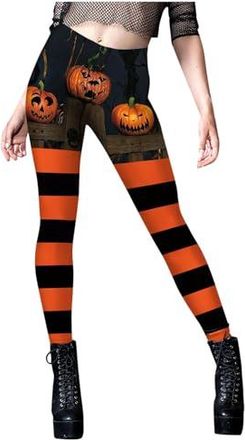 Generic Costume dHalloween 2025 pour femme, leggings de yoga pour cosplay, pantalon athlétique extensible taille haute pour entraînement et fête costumée, Ora