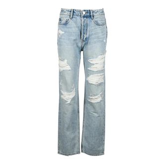 Miss Sixty Baggy Jeans mit Perlen - - Jeans - Damen - Blau - W26