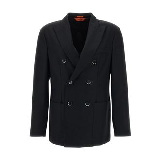 Barena Ma&szlig;geschneiderter einreihiger Blazer - - Suits - Herren - Schwarzk - M