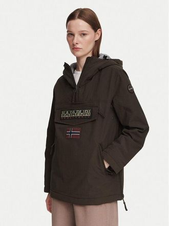 Napapijri Anorak Rainforest W Pkt 4 NP0A4GM6 Braun Regular Fit