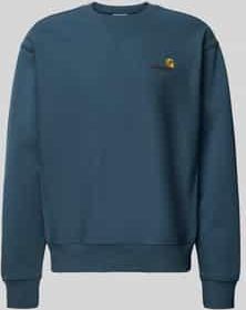 Carhartt Work in Progress Sweatshirt mit Label-Stitching